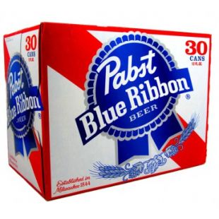 Pabst Blue Ribbon - Pabst Blue Ribbon 30 pack Cans