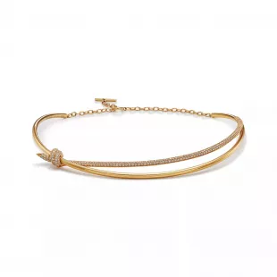 Tiffany & Co. - Knot Double Row Necklace