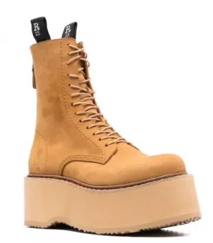R13 - Double Stack Lace Up Boots