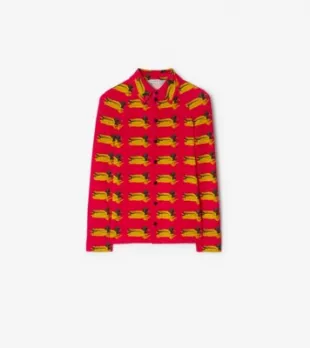 Burberry - Duck Print Shirt in Pillar