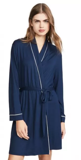 eberjey - Gisele Tuxedo Robe