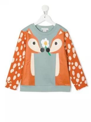 Stella McCartney Kids - Graphic Fox-print T-shirt