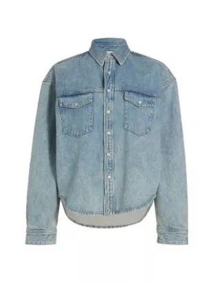 Wardrobe.Nyc - Faded Denim Jacket