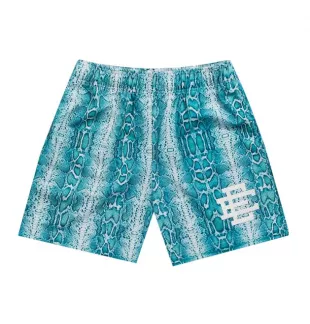 Eric Emanuel - Blue Snakeskin EE Shorts