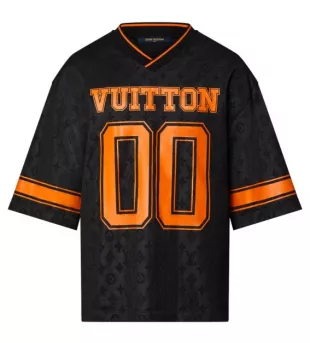 Louis Vuitton - Black Monogram & Orange 00 Jersey
