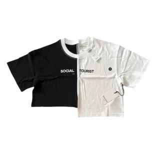 hollister - Unisex Social Tourist Crop Tee