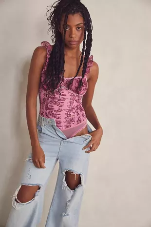 Free People - Weekend Plans Bodysuit