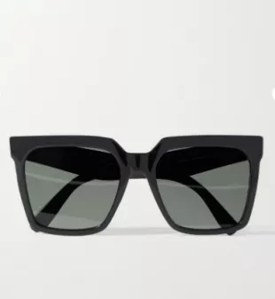 Celine - Oversized Square-Frame Acetate Sunglasses in Black