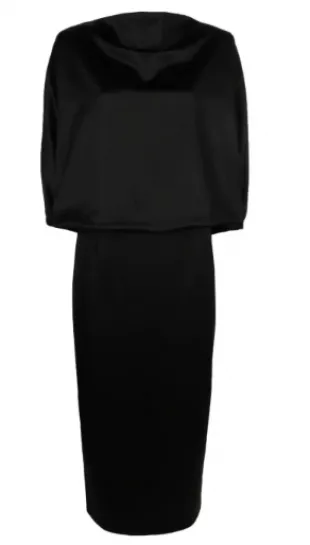 Totême - Draped High Neck Dress
