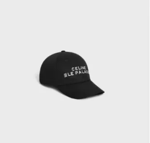 Celine - Le Palace Baseball Cap In Cotton