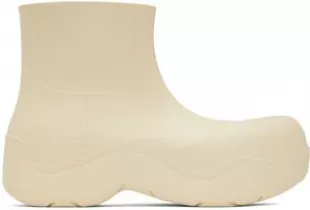 Bottega Veneta - Beige Puddle Boot