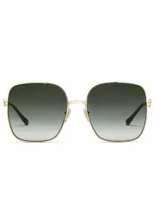 Gucci Eyewear - Horsebit Square Shades