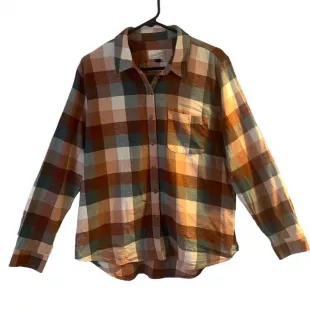 Universal Thread - Women's Red and Brown Top