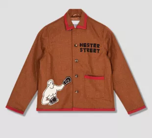 Bode - Boxing Felt Shirt Jacket