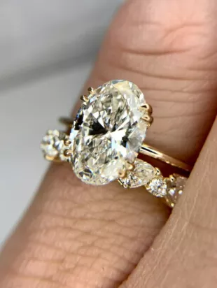 Chase Gregory - Oval Diamond Custom Engagement Ring