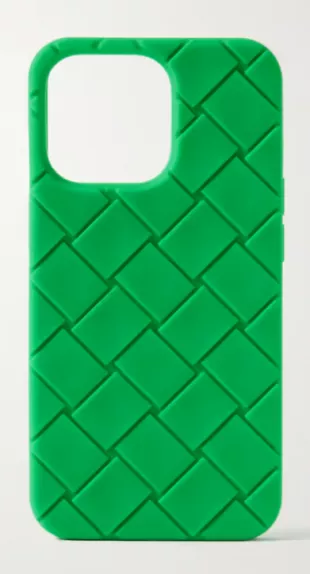 Bottega Veneta - Woven Iphone Case in Green