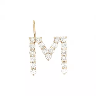 Jennifer Miller - M Letter Charm