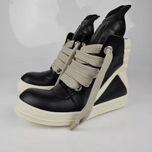 Rick Owens - Geobasket Jumbo Laces Sneakers
