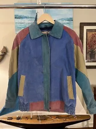 Atlantic Beach Leather coat works - Vintage 90s Atlantic Beach ...