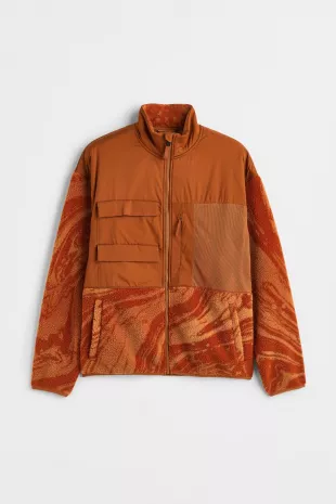 H&M - Regular Fit Fleece Sports Jacket