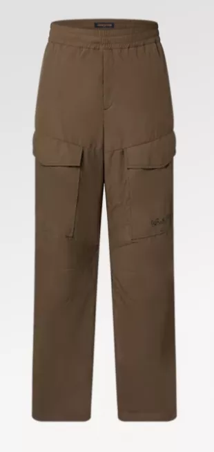 Louis Vuitton - Dark Brown Technical Cargo Pants