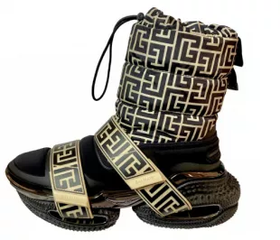 Balmain - Cloth High Trainers