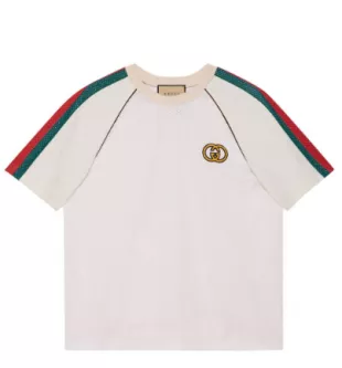 Gucci - GG-Logo Print Mesh T-Shirt