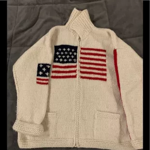 native - Wool USA Cardigan