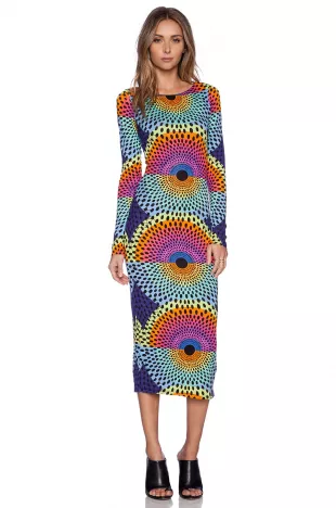 Mara Hoffman - Column Cut Out Back Dress