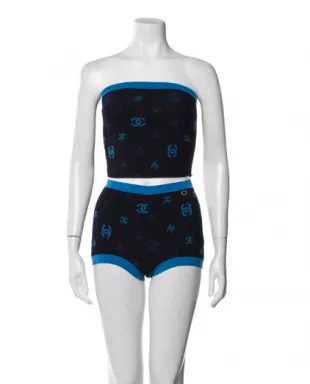 Chanel - Printed Knee-Length Shorts