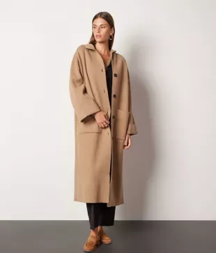 falconeri - Ultrasoft Cashmere Hooded Coat