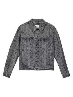 Purple Brand - Monogram Denim Trucker Jacket