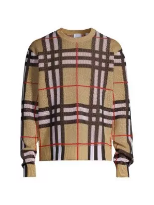 Burberry - Hugo Check Sweater
