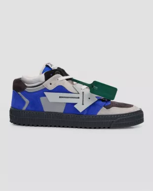 Off-White - Men's Floating Arrow Suede Low-Top Sneakers
