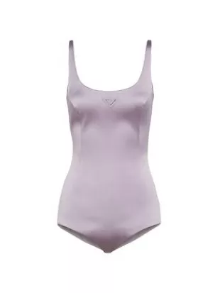 Prada - Stretch Satin Bodysuit