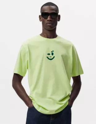 Zara - Smile Print T-Shirt