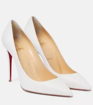 Christian Louboutin - Kate Pumps in White