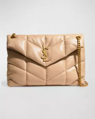 Saint Laurent - Loulou Medium YSL Puffer Chain Shoulder Bag