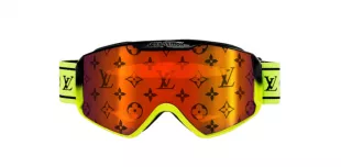 Louis Vuitton - Neon Yellow Monogram LV Snow Goggles
