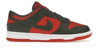Nike - Dunk Low Mystic Red Cargo Khaki