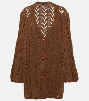 Etro - Oversized Virgin Wool Cardigan