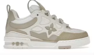 Louis Vuitton - LV Skate Sneaker Beige White