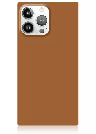 Flaunt - Nude Caramel Square Iphone Case