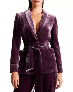 Ted Baker - Velvet Shawl Collar Jacket