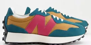 New Balance - 327 Green and Yellow