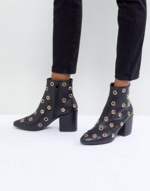 raid - Bottines avec œillets à talon