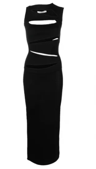 Christopher Esber - Knitted Slashed Dress