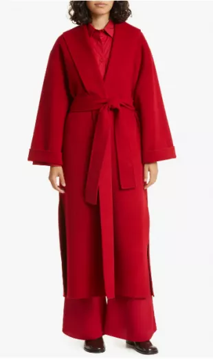 By Malene Birger - Trullem Wool Coat In Jester Red