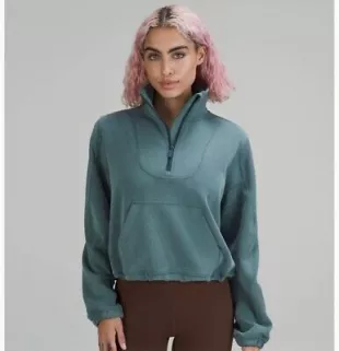 Lululemon - Softstreme Ribbed Half Zip