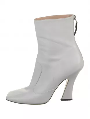 Fendi - Nubuck Leather Booties